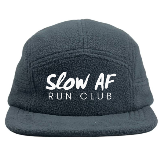 Polar Fleece Running Hat – Slow AF Run Club Store